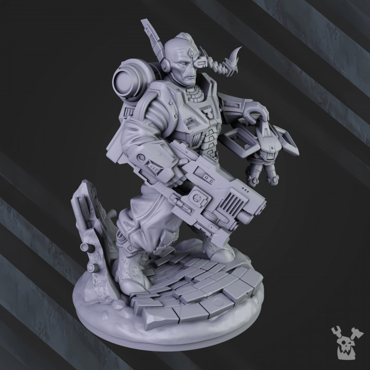 3D Printable Wanderer of Midnight Sun Covenant by dakkadakka.store
