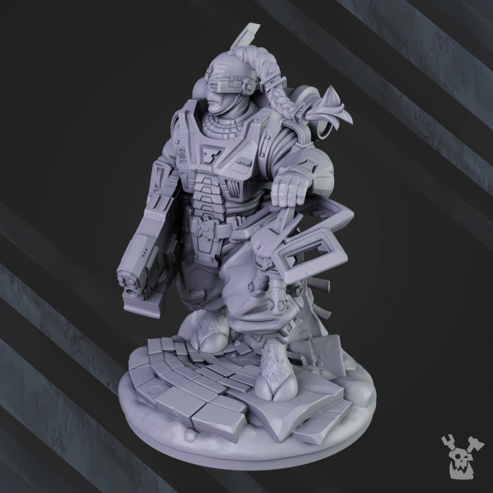 3D Printable Wanderer of Midnight Sun Covenant by dakkadakka.store