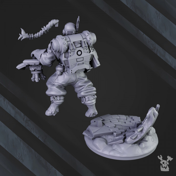 3D Printable Wanderer of Midnight Sun Covenant by dakkadakka.store