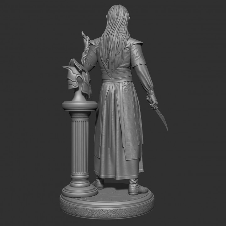 3D Printable Male Elf, v1 by Aronon