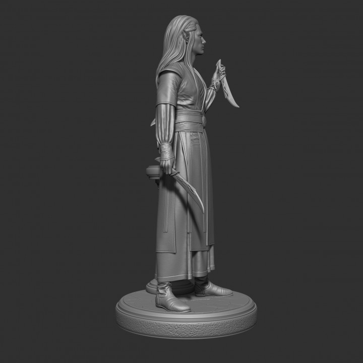 3D Printable Male Elf, v1 by Aronon