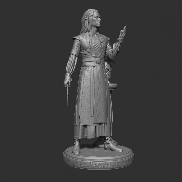 3D Printable Male Elf, v1 by Aronon