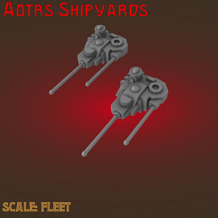 3D Printable CTF-101 Subjugator Frigate by Aotrs Shipyards