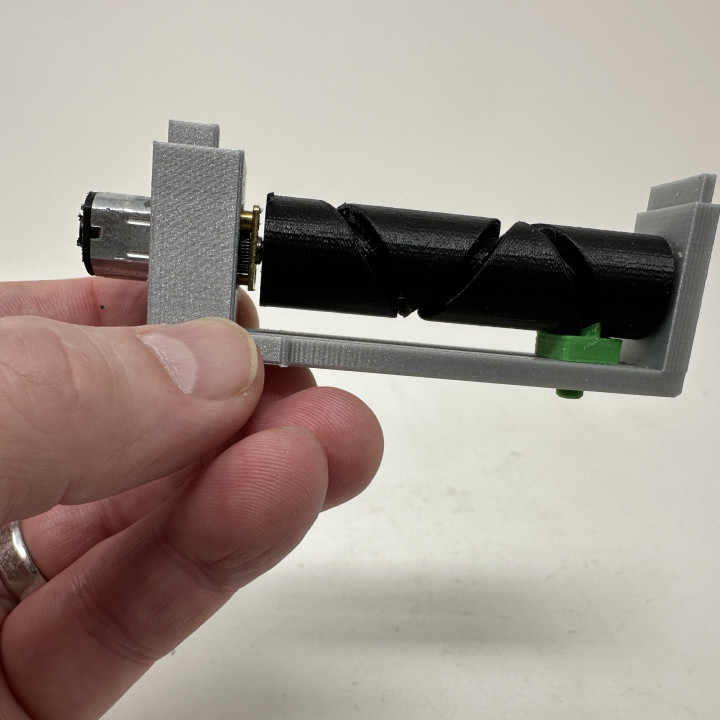 3D Printable Self Reversing Screw Mechanism, Walking! by Greg Zumwalt