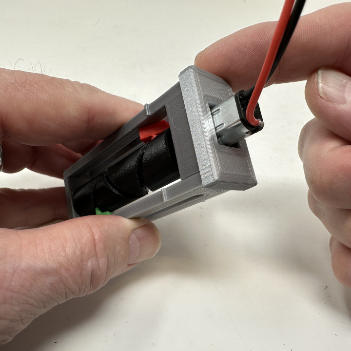 3D Printable Self Reversing Screw Mechanism, Walking! by Greg Zumwalt