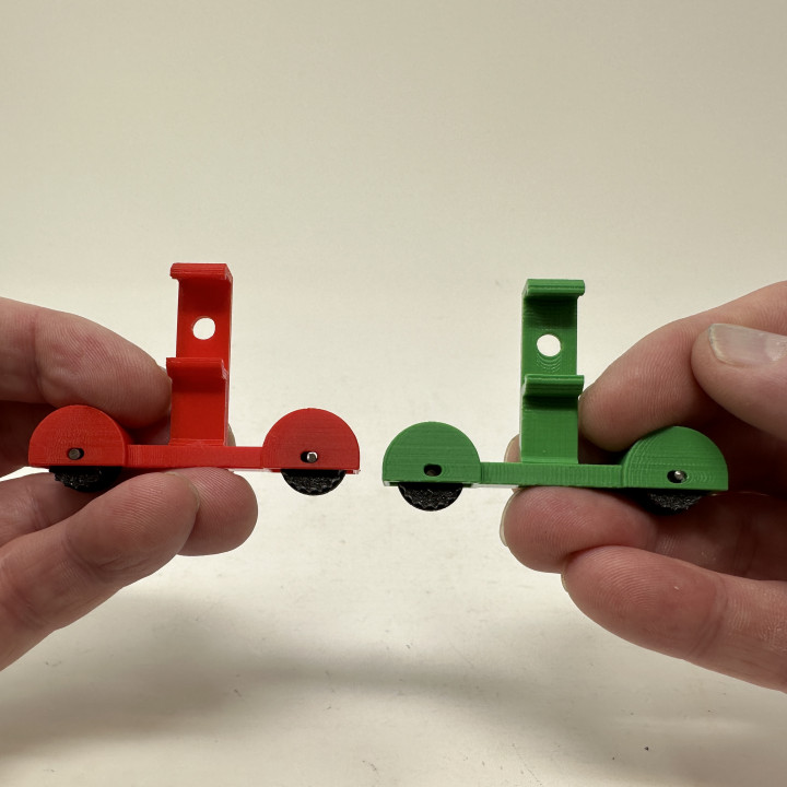3D Printable Self Reversing Screw Mechanism, Walking! by Greg Zumwalt