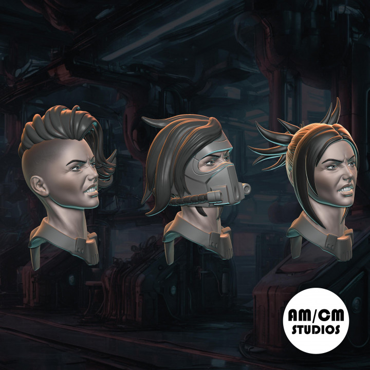 3D Printable Electra Renegade Pin-Up (Personal use) by AMCM Studios