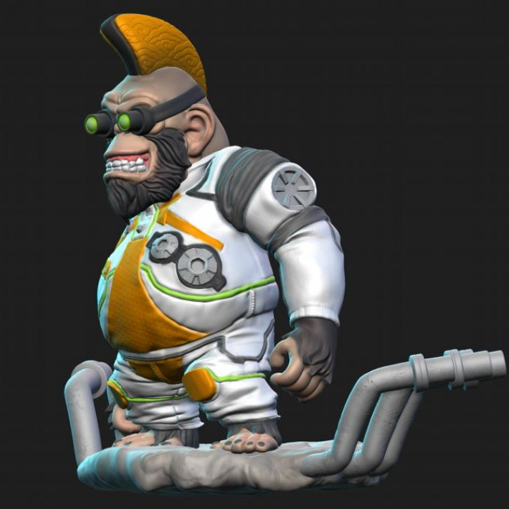 3D Printable Electra Renegade Pin-Up (Personal use) by AMCM Studios