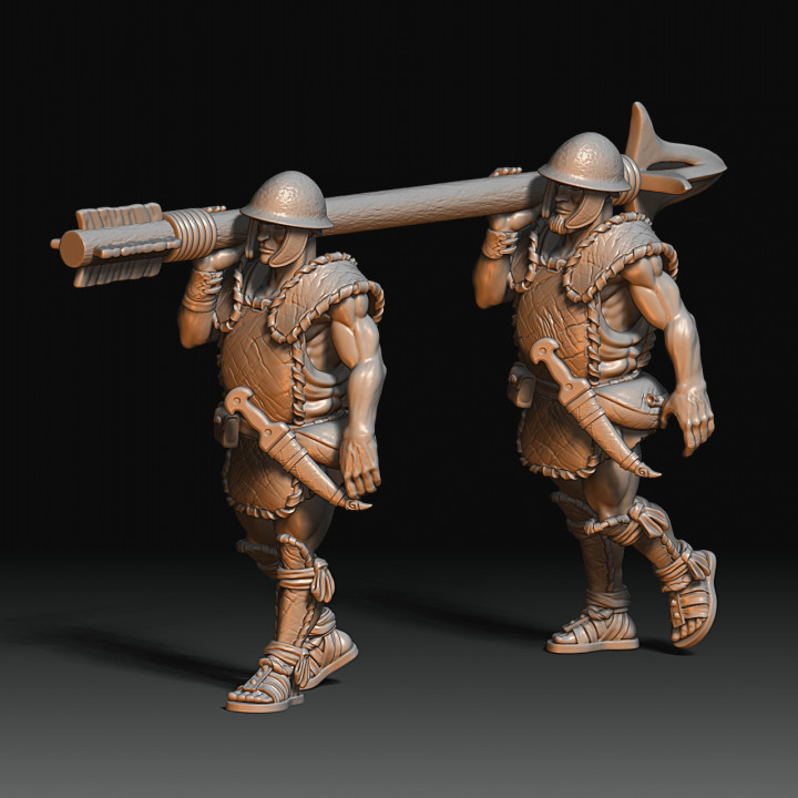 3D Printable Ancient Greek Ballista - 32mm by TheGoodBrick