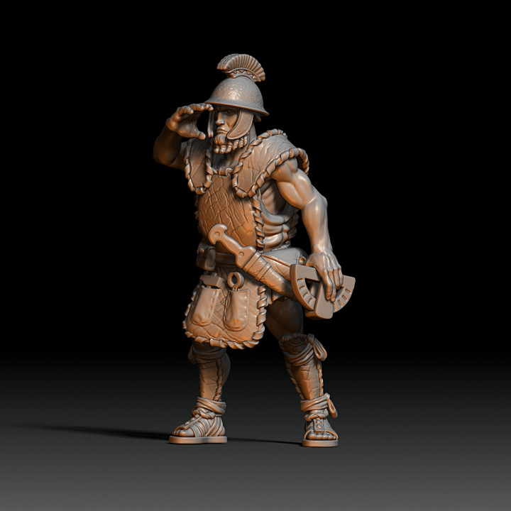 3D Printable Ancient Greek Ballista - 32mm by TheGoodBrick