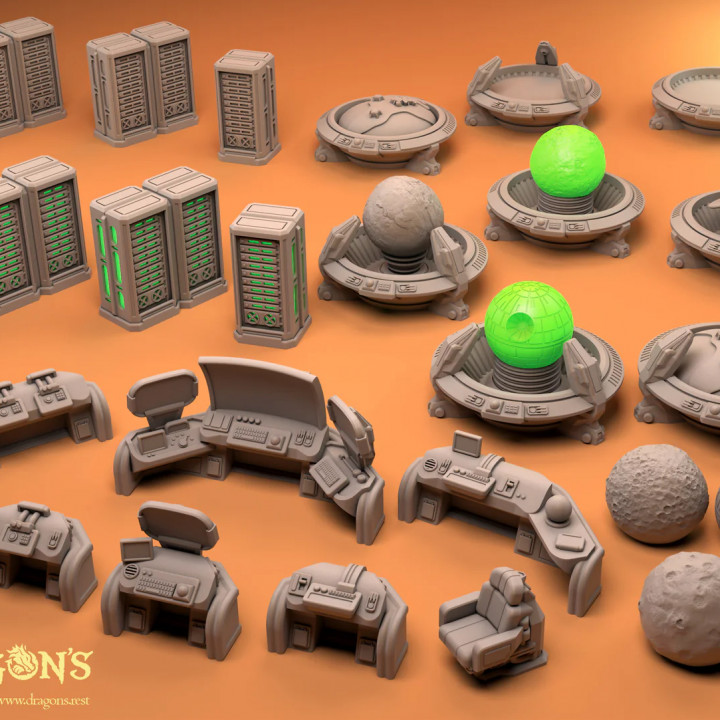 3D Printable Outpost Origins: Ultimate Collection by The Dragon's Rest