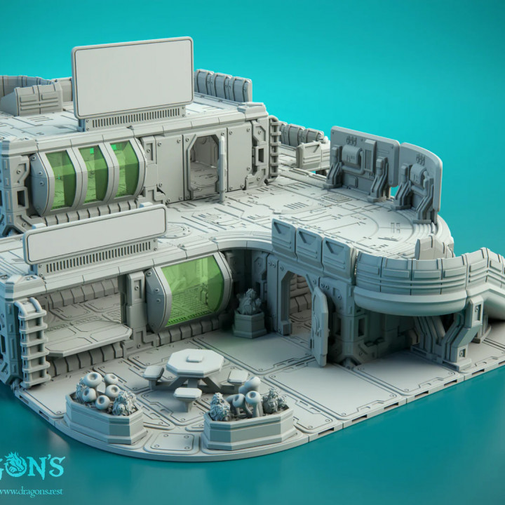 3D Printable Outpost Origins: Ultimate Collection by The Dragon's Rest
