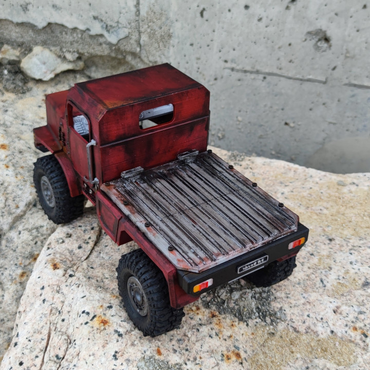 3D Printable Crawler Mk23 Front Cab - 1/18 TRX4M RC body by Ian Jim