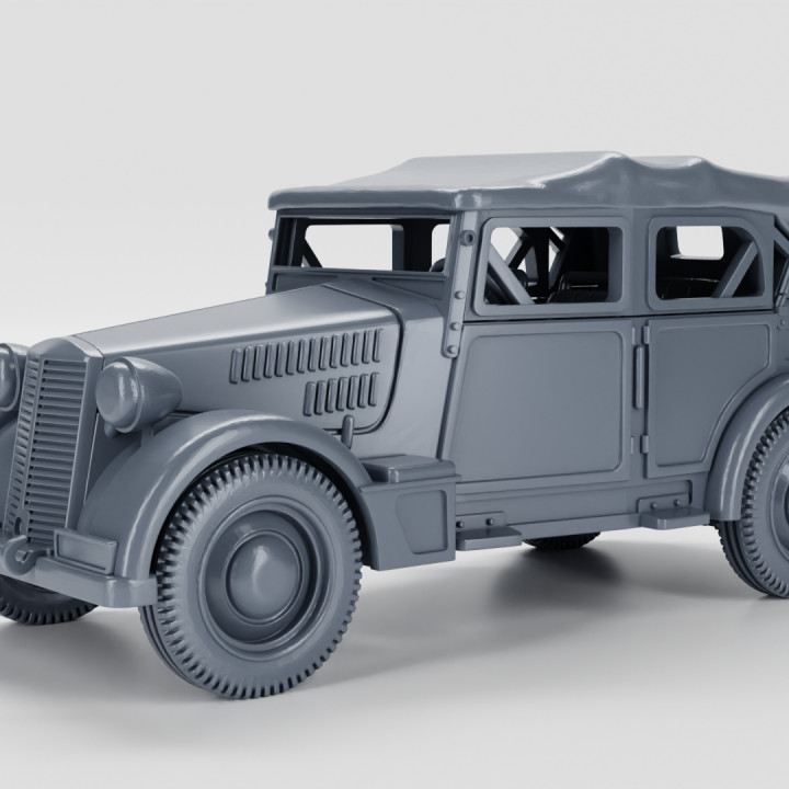 3D Printable STL PACK - 16 ITALIAN Military Utility vehicles of WW2 (1: ...