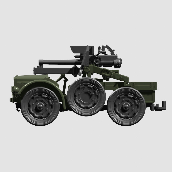 3D Printable STL PACK - 16 ITALIAN Military Utility vehicles of WW2 (1: ...