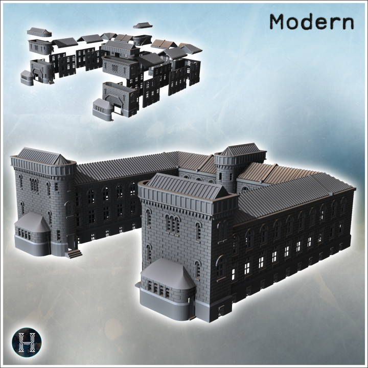3D Printable Modern city pack No. 10 - Modern WW2 WW1 World War Diaroma ...