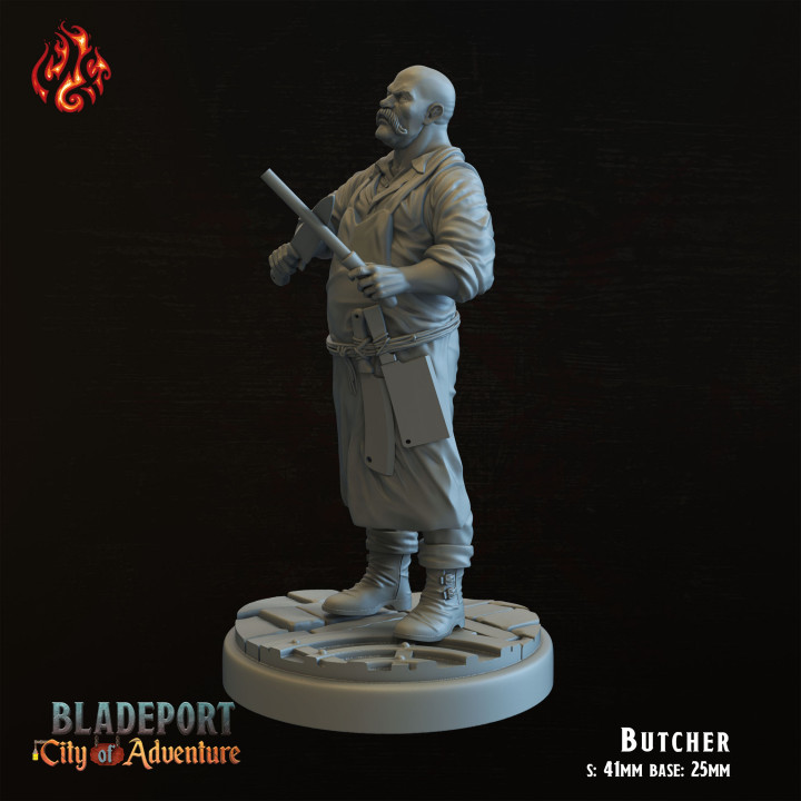 3D Printable Butcher by Crippled God Foundry