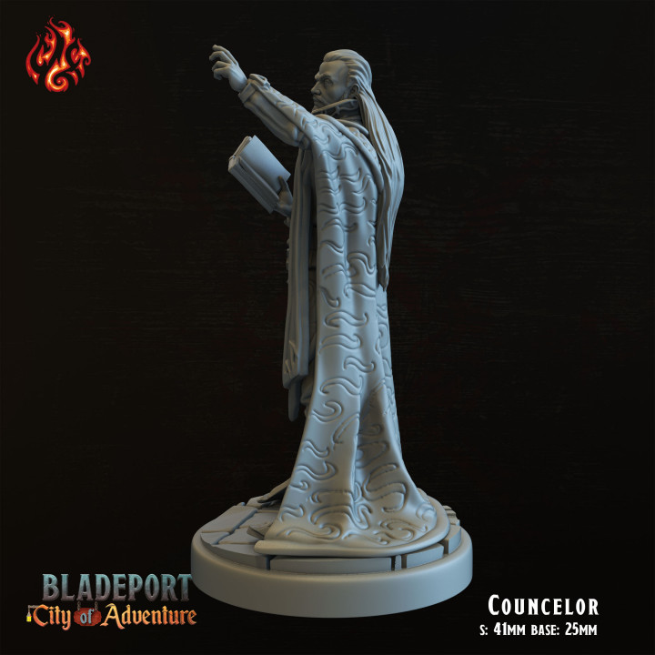 3D Printable Councelor by Crippled God Foundry