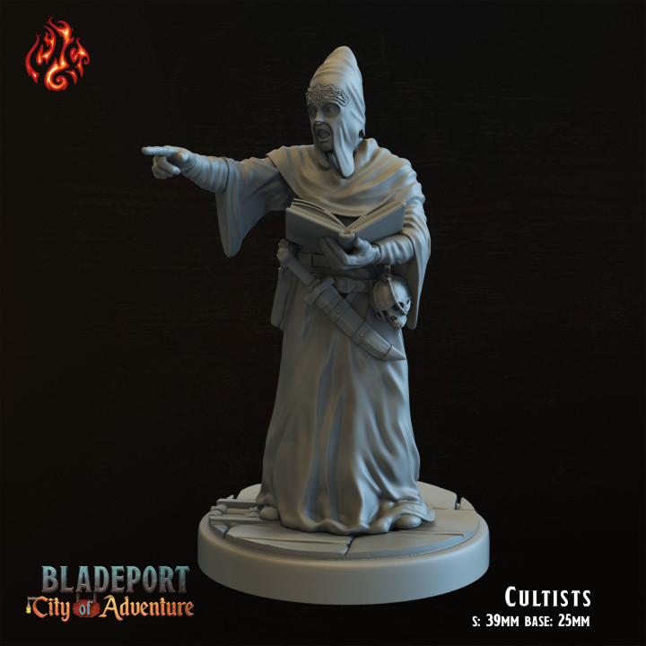 3D Printable Cultists by Crippled God Foundry