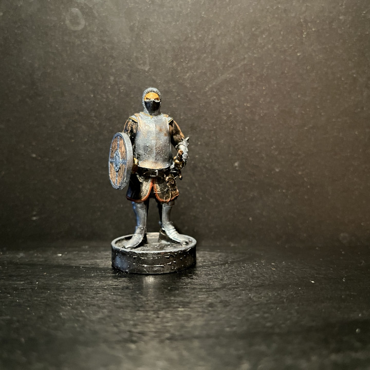 3D Printable Mercenaries & Outlaws - Complete Set - 32mm by Miklós Patyi