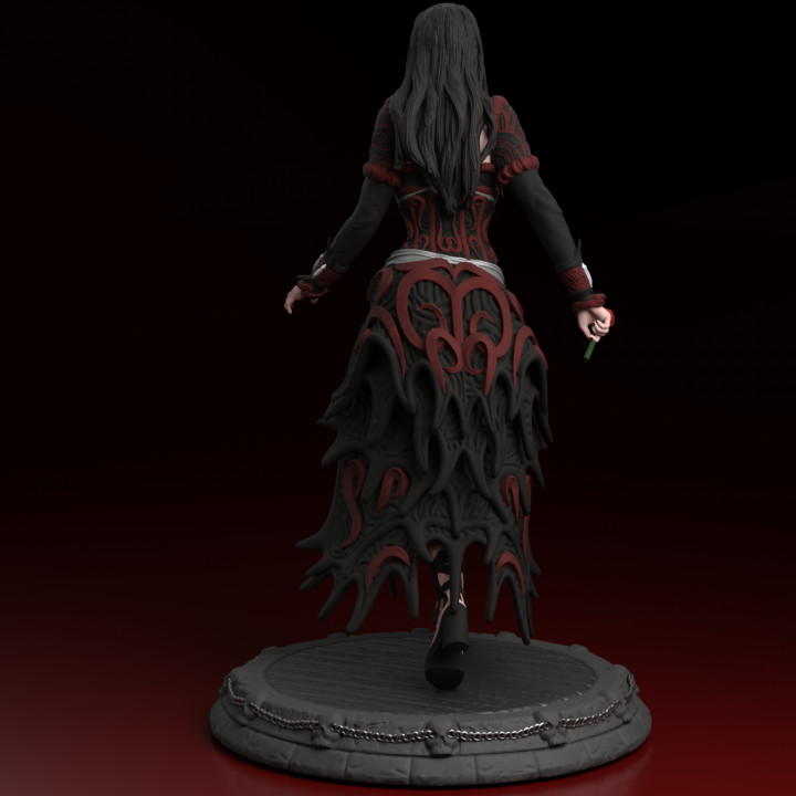3D Printable Vampire Courtesan, Selena by Krakulu