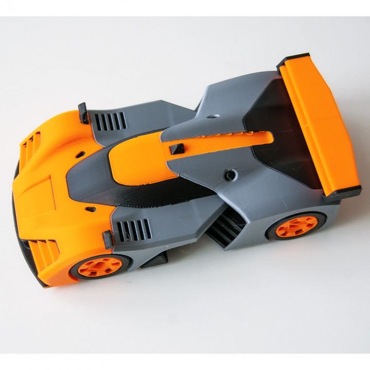3D Printable Le Mans Hypercar 2 - print in place by Petr