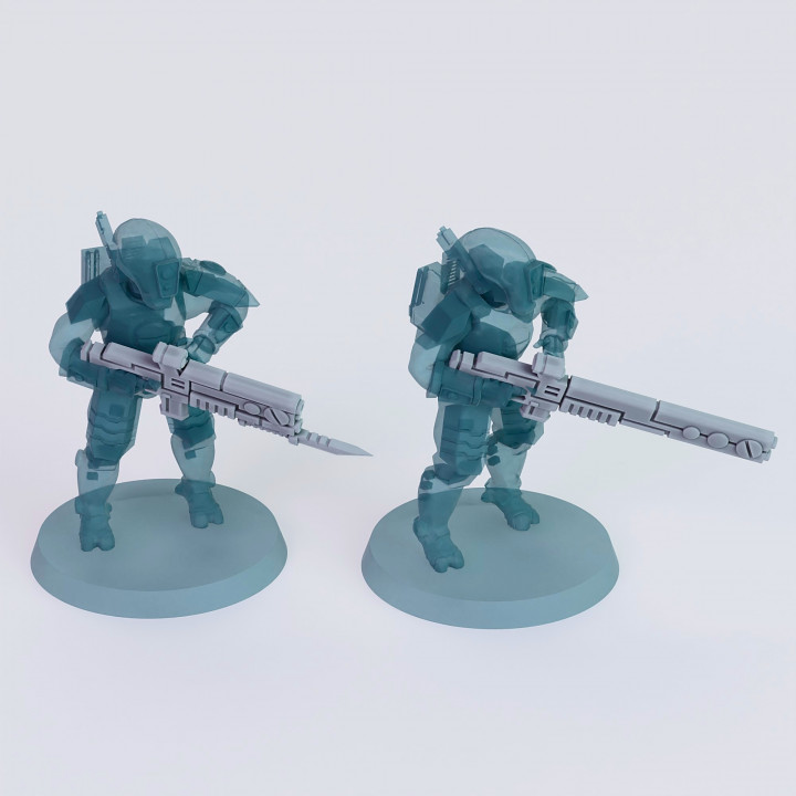 3D Printable Infantry Weapon Bundle | Greater Good by Markus Köthe