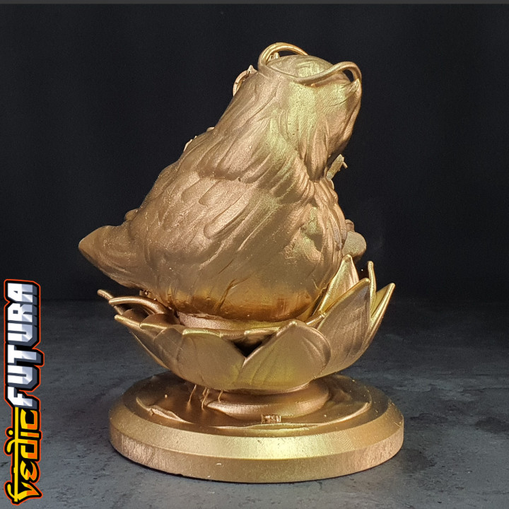 3D Printable Padma-Lakshmi with Uluka by VedicFutura