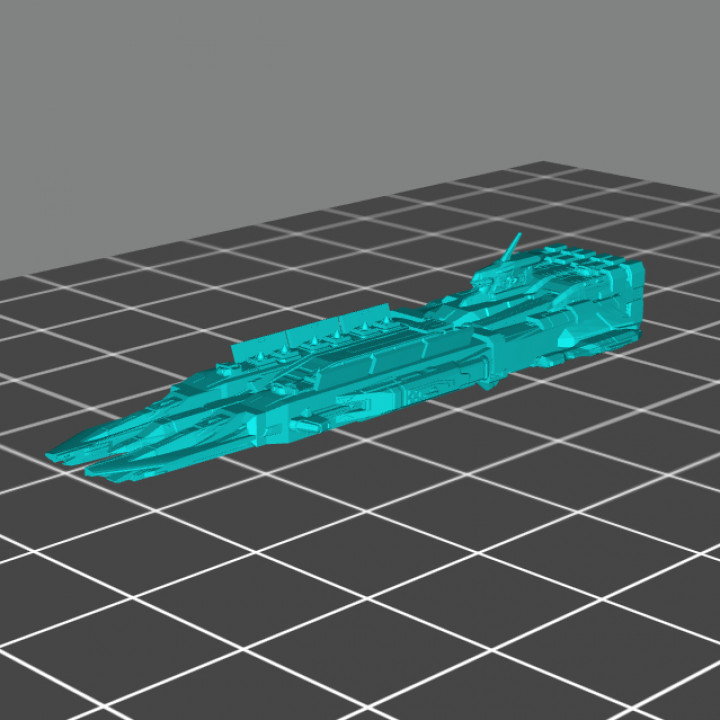 3D Printable RAYSTORM 3RD FLEET CRUISERS V2 by Carl Woodhall