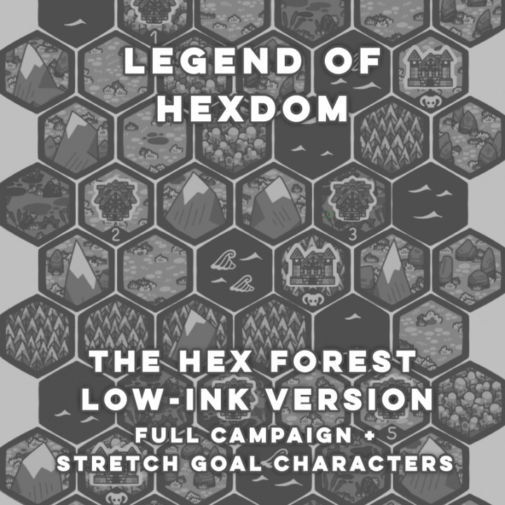 下载 Legend of Hexdom - The Hex Forest Campaign Low-Ink Version 通过 ...