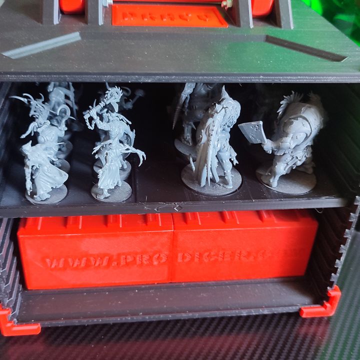 3D Print of K-Team Tournament Pro Bundle - transport box / terrain ...