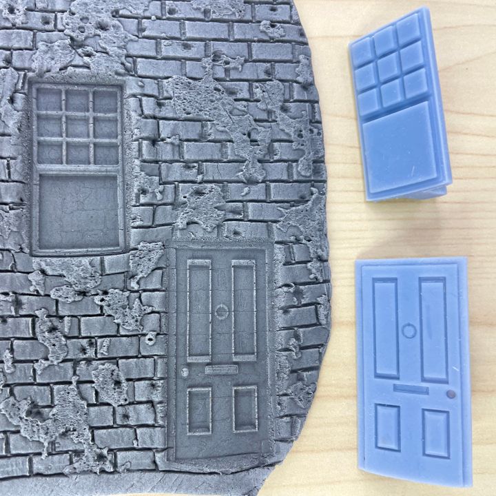 3D Printable Print 'N' Roll: Fallout: Ruined Republic (Texture Roller ...