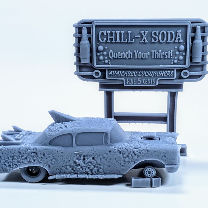 3D Printable Print 'N' Roll: Fallout: Ruined Republic (Texture Roller ...