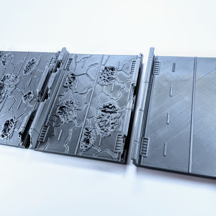 3D Printable Print 'N' Roll: Fallout: Ruined Republic (Texture Roller ...