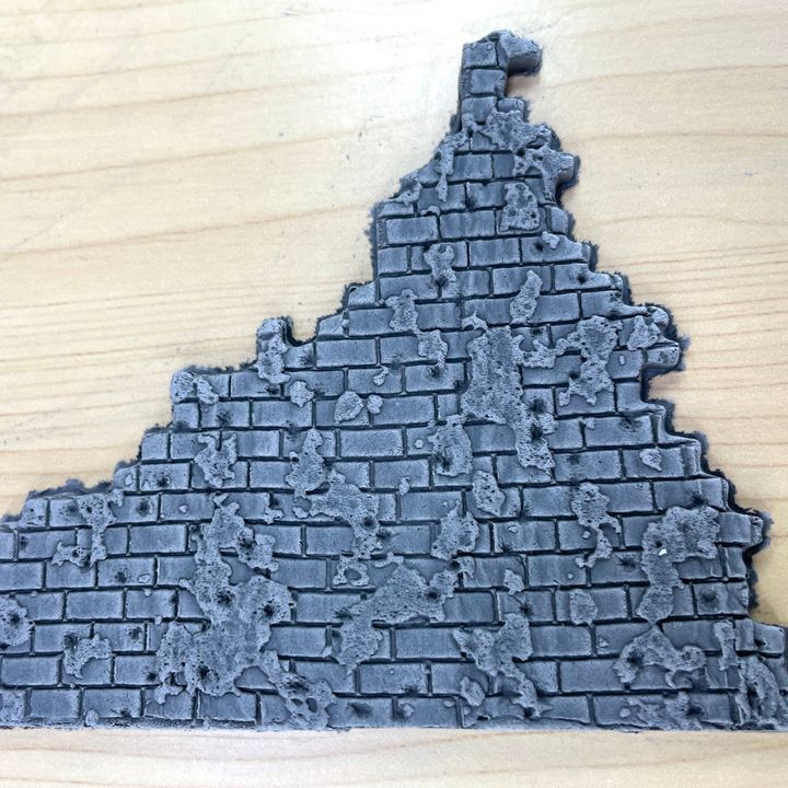 3D Printable Print 'N' Roll: Fallout: Ruined Republic (Texture Roller ...