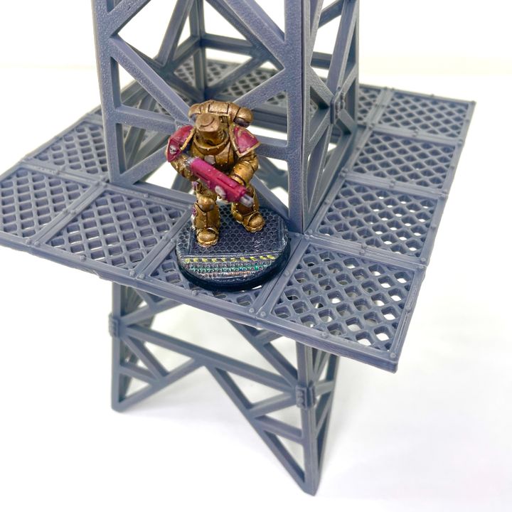 3D Printable Electrical Pylon by Custom Miniature Maker