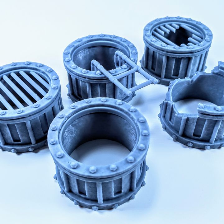 3D Printable Print 'N' Roll: Rats (Texture Roller and Terrain Set) by ...