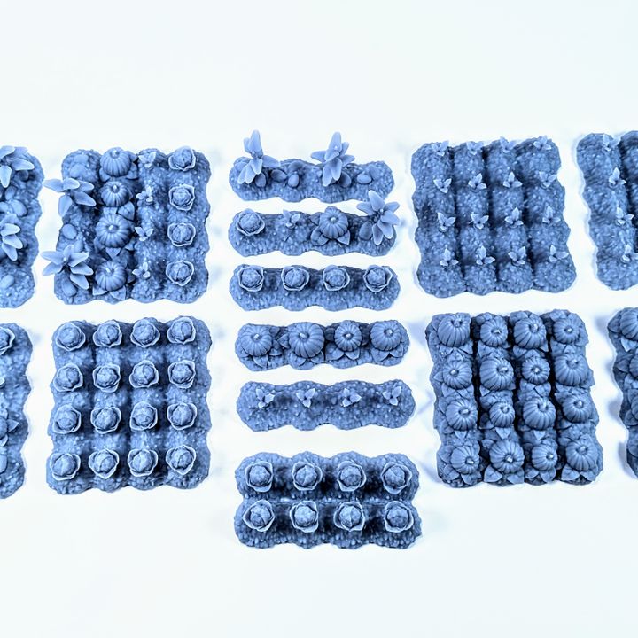 3D Printable Farmstead Crops by Custom Miniature Maker