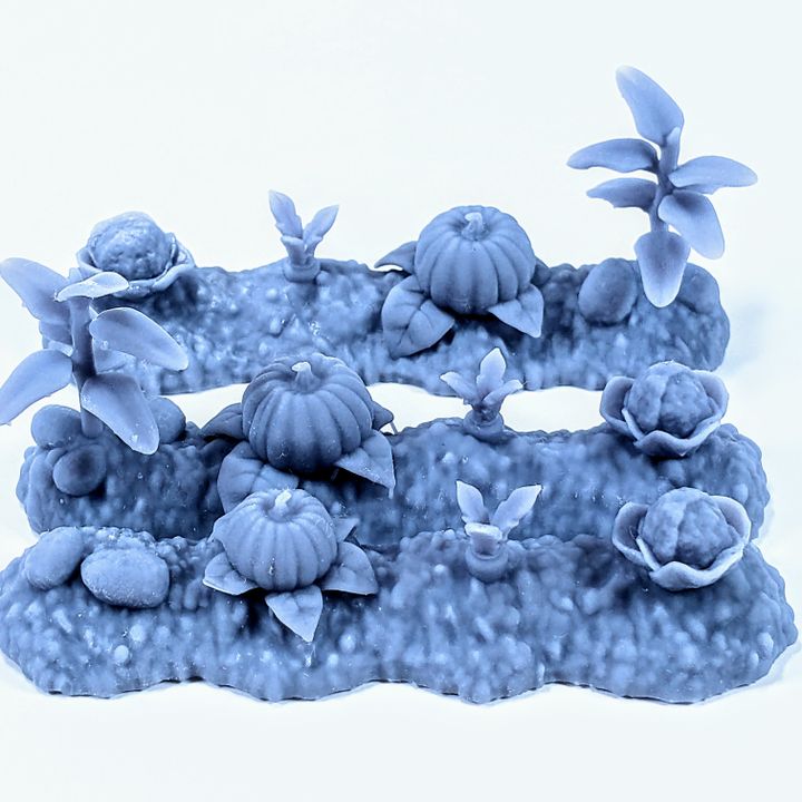 3D Printable Farmstead Crops by Custom Miniature Maker