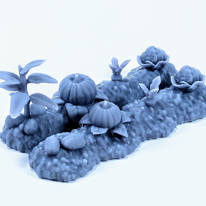 3D Printable Farmstead Crops by Custom Miniature Maker