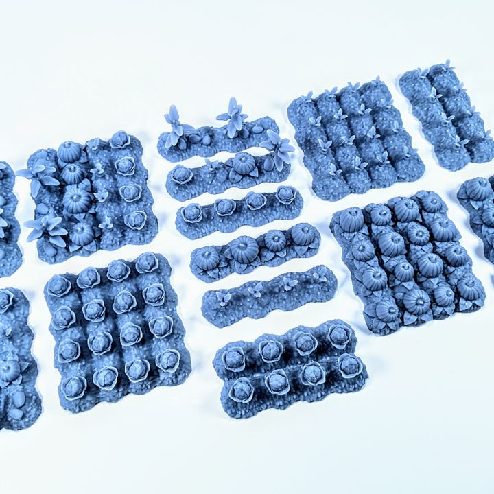 3D Printable Farmstead Crops by Custom Miniature Maker