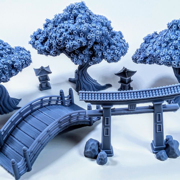 3D Printable Print 'N' Roll: Yokai Temple (Texture Roller and Terrain ...