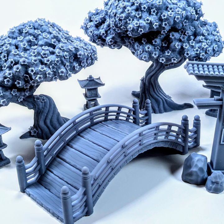 3D Printable Print 'N' Roll: Yokai Temple (Texture Roller and Terrain ...