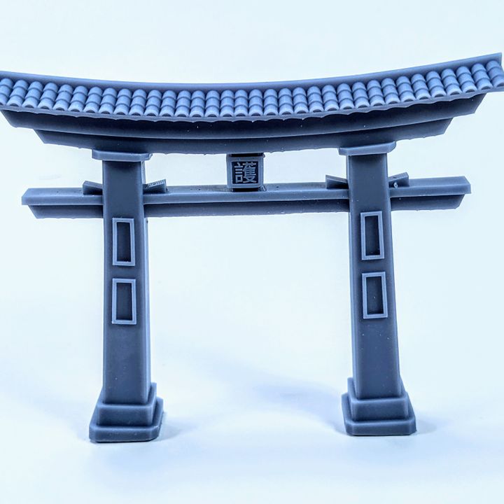 3D Printable Print 'N' Roll: Yokai Temple (Texture Roller and Terrain ...