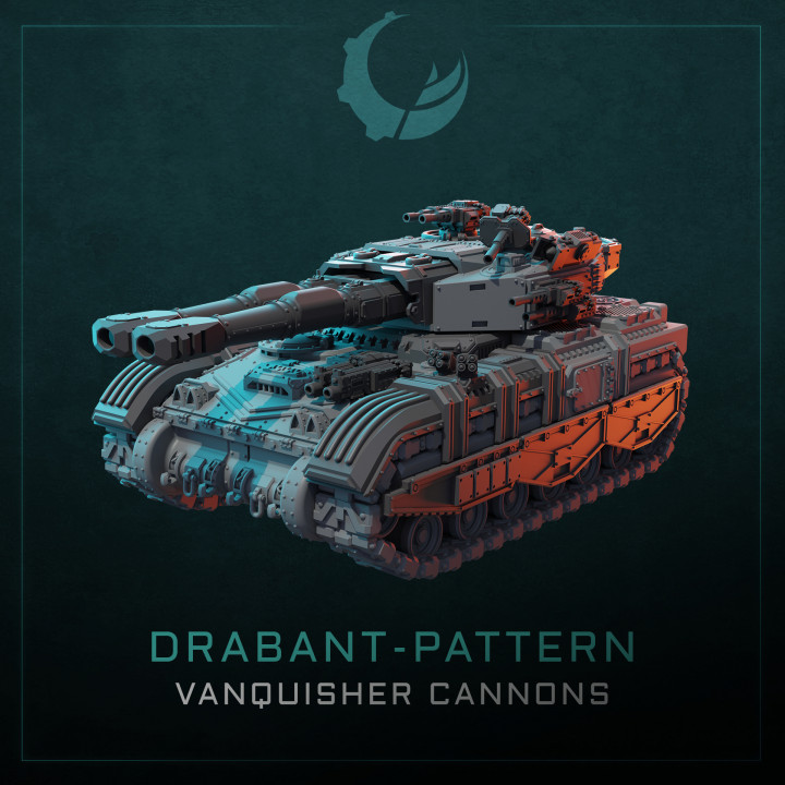 3D Printable Drabant-Pattern Heavy Tank by Maelstrom Designworks