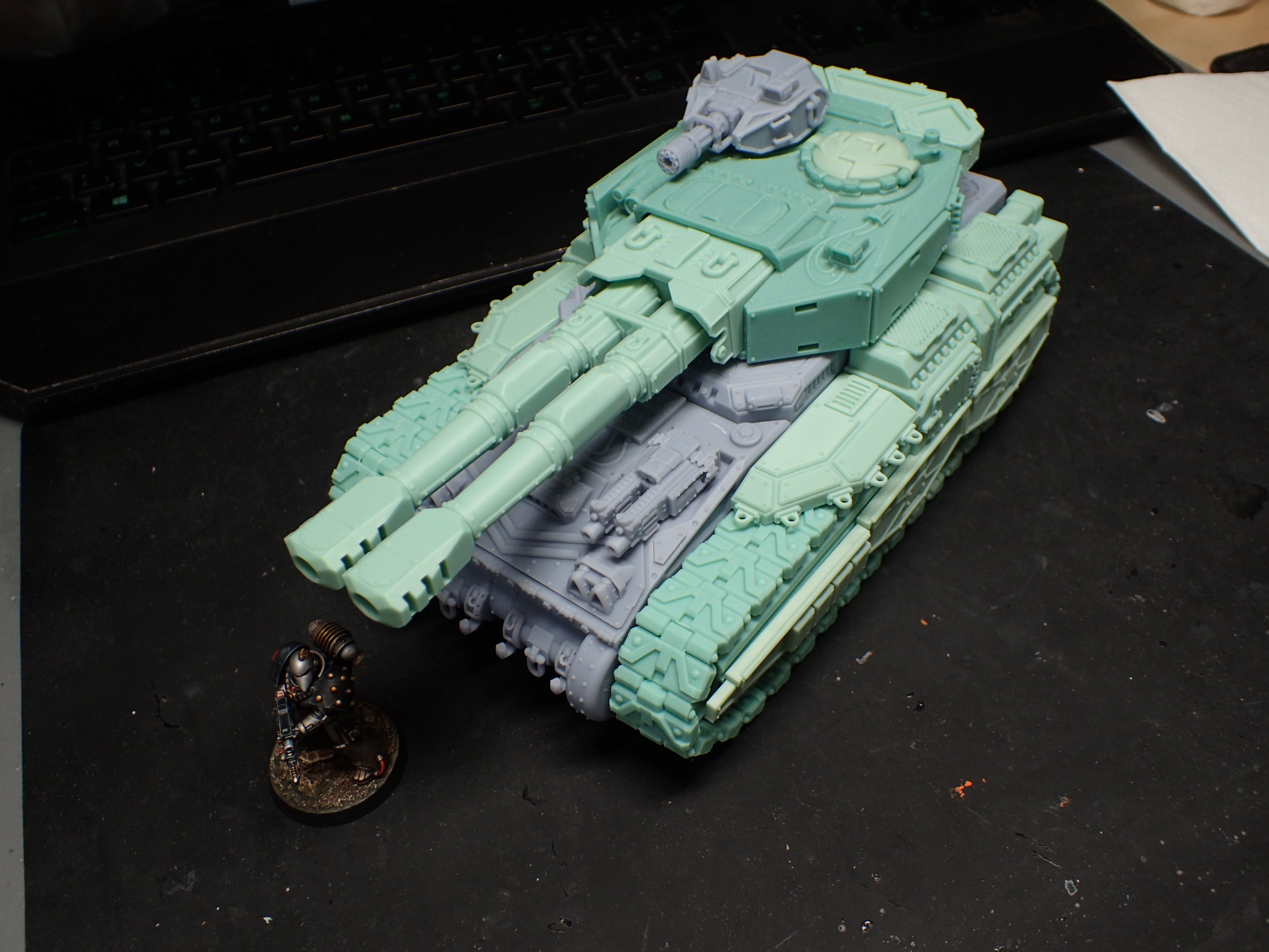 3D Printable Drabant-Pattern Heavy Tank by Maelstrom Designworks