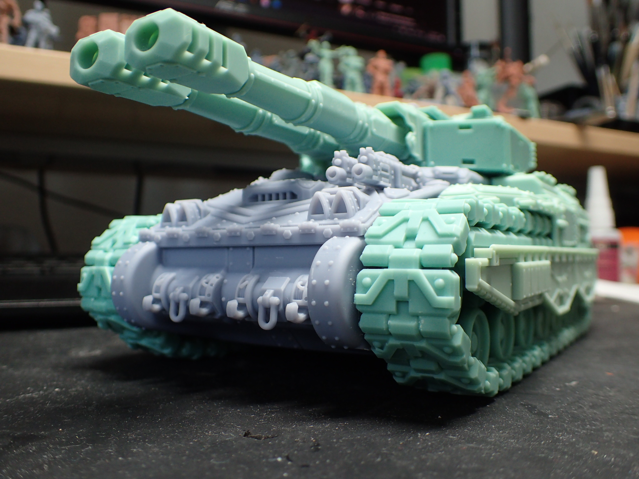 3D Printable Drabant-Pattern Heavy Tank by Maelstrom Designworks