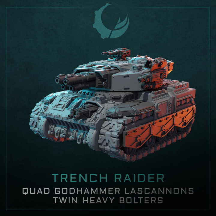 3D Printable Drabant Trench Raider Upgrade Kit by Maelstrom Designworks