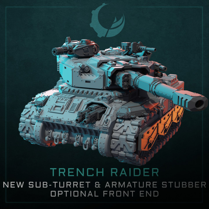 3D Printable Drabant Trench Raider Upgrade Kit by Maelstrom Designworks