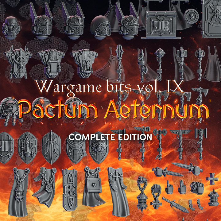 3D Printable Pactum Aeternum Bundle (COMPLETE EDITION) by dakkadakka.store